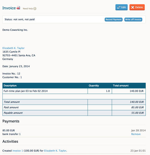 Partial Invoice Payments And More
