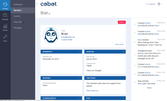 New Cobot Admin Design!